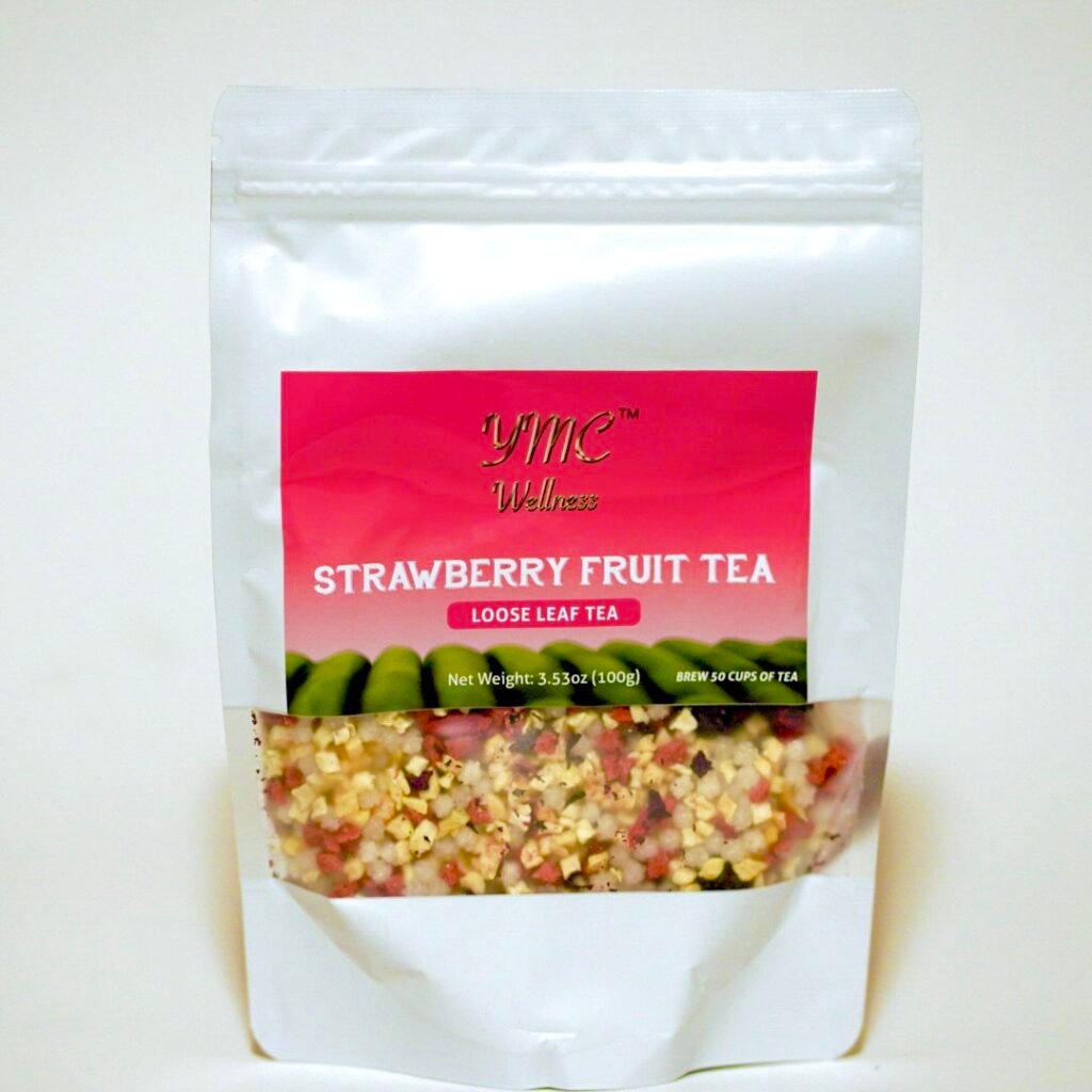 Loose Leaf Strawberry Fruit Tea | Edara Wellness formerly YMC Wellness ...